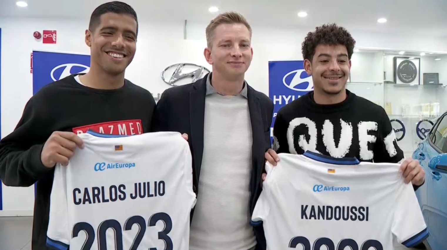 IB3N | Carlos Julio i Kandoussi arriben motivats a l'Atlètic Balears